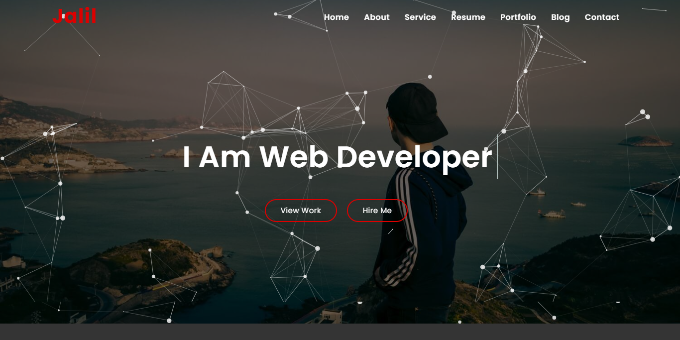 Jalil Personal Portfolio HTML5 Template - Themes | CodeGrape